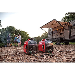 Honda EU2200i 2200-Watt 120-Volt Super Quiet Portable Inverter Generator with CO-Minder - 49-State