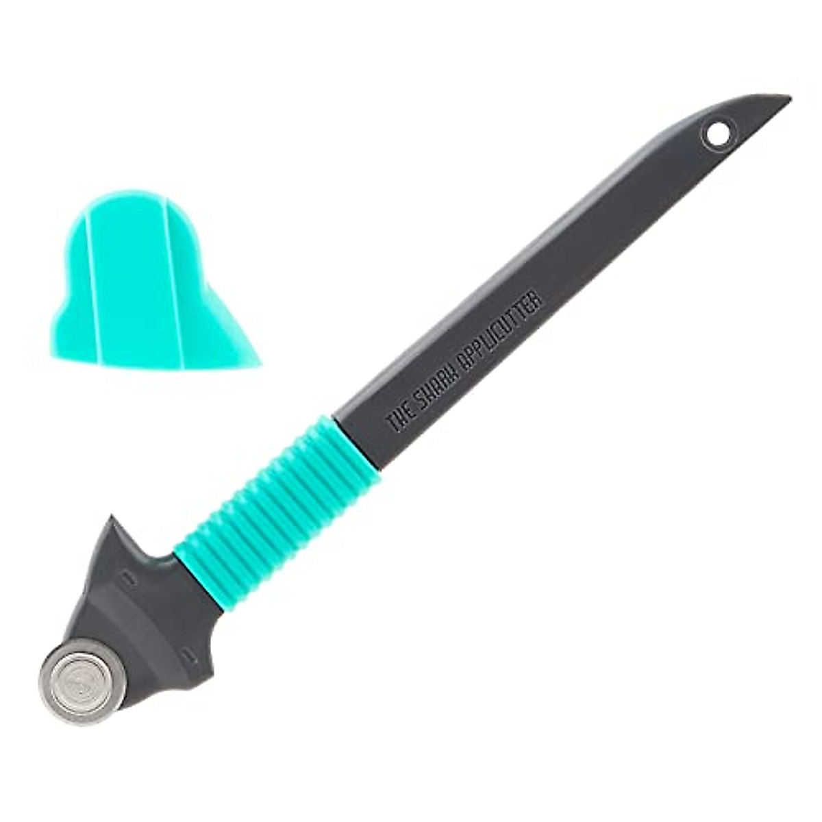 MISSOURI STAR QUILT CO. Shark Applicutter Mini Rotary Cutter, 14mm Blade | Rolling Cutter Tool for Quilt Appliques and Cutting Fabrics | Essential Quilting and Sewing Supplies for DIY Craft Projects