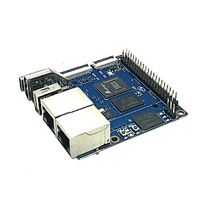 youyeetoo Banana pi BPI-M2S Single Board Computer - AI Computer Vision Applications - Dual GbE/HDMI 2.1/MIPI-CSI/MIPI-DIS - Support Android Linux, Adapt to BPI-RTL8822CS WiFi (A311D Version)