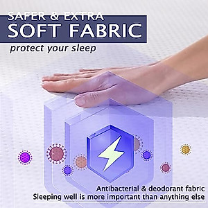 Memory Foam Mattress Topper Full Size, 3 Inch Thick Cooling Gel Topper, Foam Bed Topper with Soft Breathable Protector Cover, Top Mattress Pad CertiPUR-US Certified