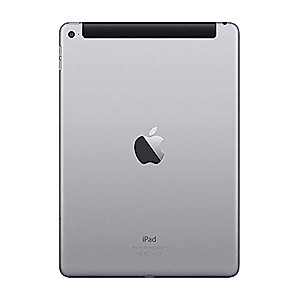 Apple iPad Air 2, 16GB, 4G + Wi-Fi - Space Gray (Renewed)