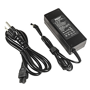 HQRP AC Adapter fits Westinghouse LD-2655VX LD-2657DF LD-2680 LD-2685VX LD-3235 LD-3237 LD-3255VX LD-3257DF LED LCD HDTV TV Power Supply Cord Westing House + Euro Plug Adapter