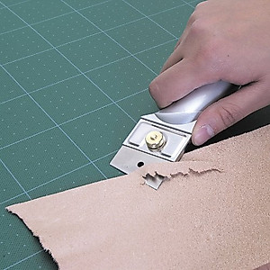 NT Cutter Cushion Grip Leather Knife, 1 Knife (KT-2000GP)