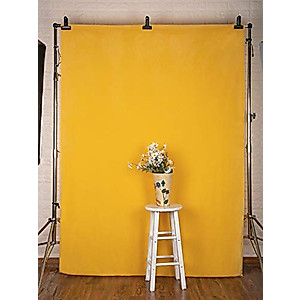 Kate 6ft×9ft Solid Yellow Backdrop Portrait Background for Photography Studio