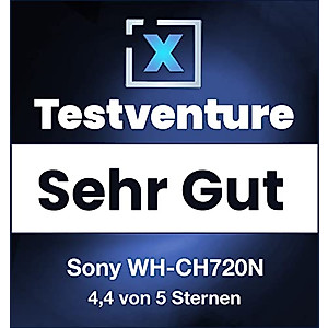 Sony WH-CH720NW Noise Canceling Wireless Bluetooth Headphones - Built-in Microphone - up to 35 Hours Battery Life and Quick Charge - Matte White