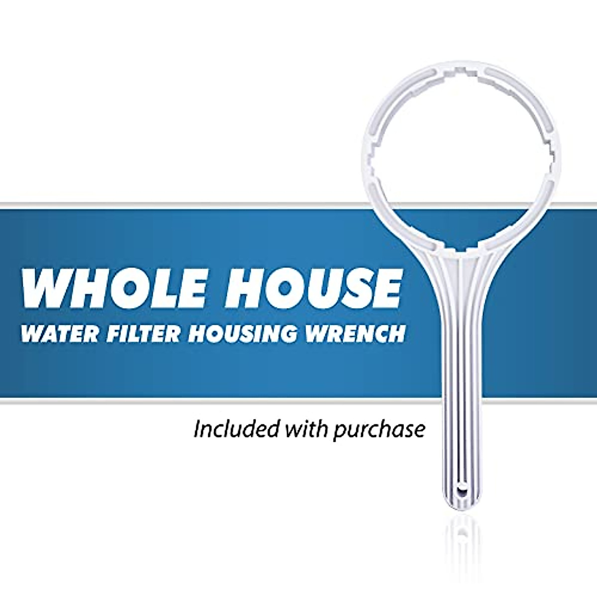 APEC Water Systems CB1-SED20-BB Whole House Sediment Water Filter 20" Home Filtration System