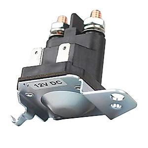 Starter Solenoid 12V 100A 4 Terminals Replacement for Cub Cadet 725-06153A Craftsman 532192507 Trombetta 862-1241-211-12 MTD Lawn Mower Tractors 762-1261-211-51 762-1261-211-50