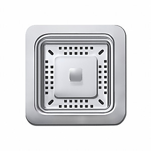 KRAUS Stainless Steel Pax Strainer, ST-3, 4.5" x 4.5" x 2.63"