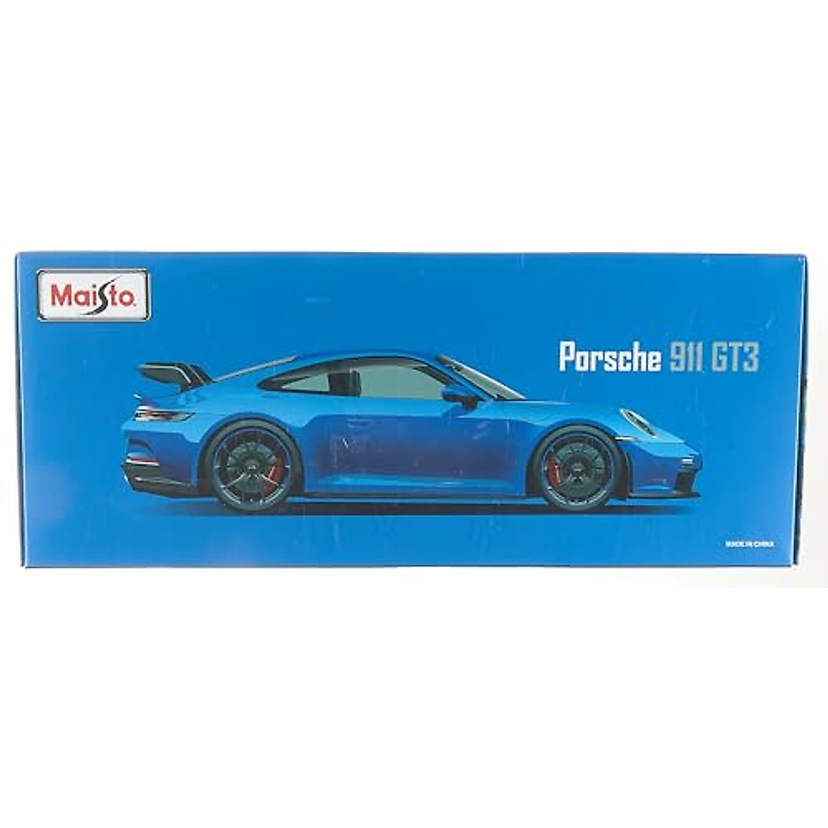 Maisto M36458 2022 Porsche 911 GT3 Super Car-1:18 Scale Cheong Die Cast, Blue