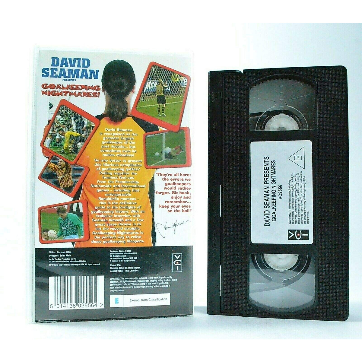 David Seaman Presents Goal Keeping Nightmares [VHS]