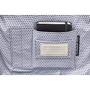 Moleskine ET86BKSBK Business Backpack, Classic Small Backpack, Black