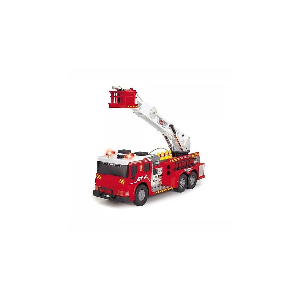 Dickie Toys - 24" Light and Sound RC Fire Truck with Working Pump
