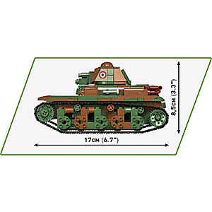 COBI Historical Collection World War II Renault R-35 Tank