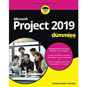 Microsoft Project 2019 For Dummies (Project for Dummies)