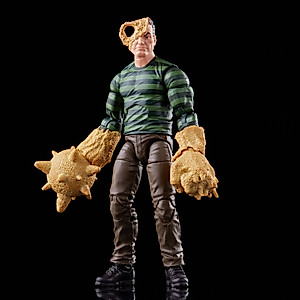 Spider-Man Hasbro Marvel Legends Series 6-inch Scale Action Figure Toy Marvel’s Sandman, Includes Premium Design, and 5 Accessories