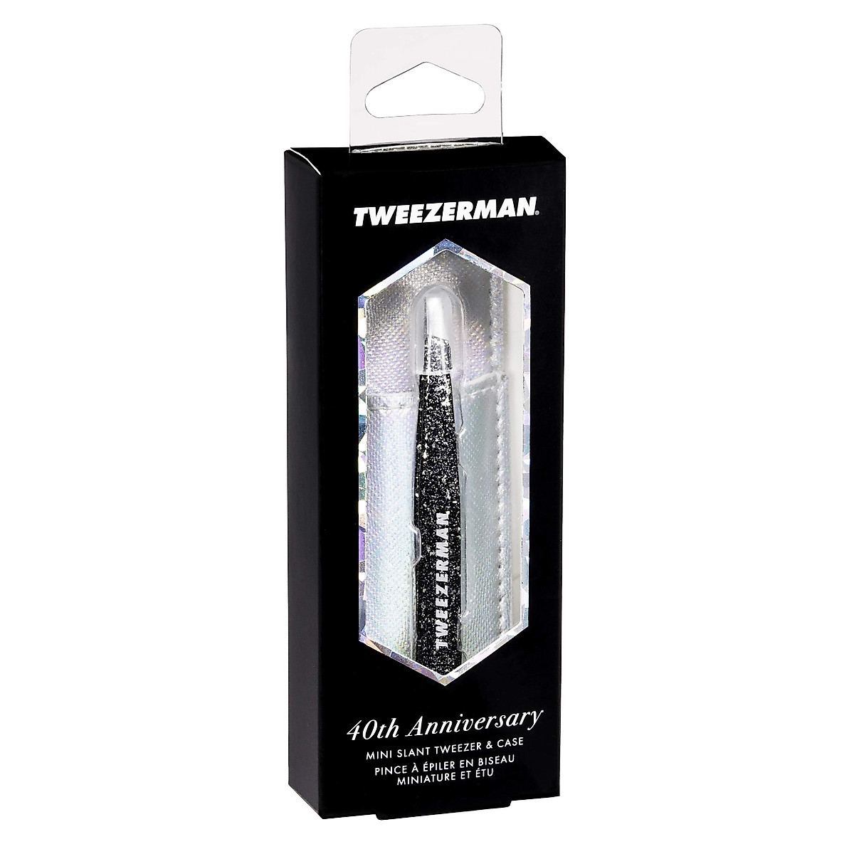 Tweezerman 40th Anniversary Mini Slant With Case