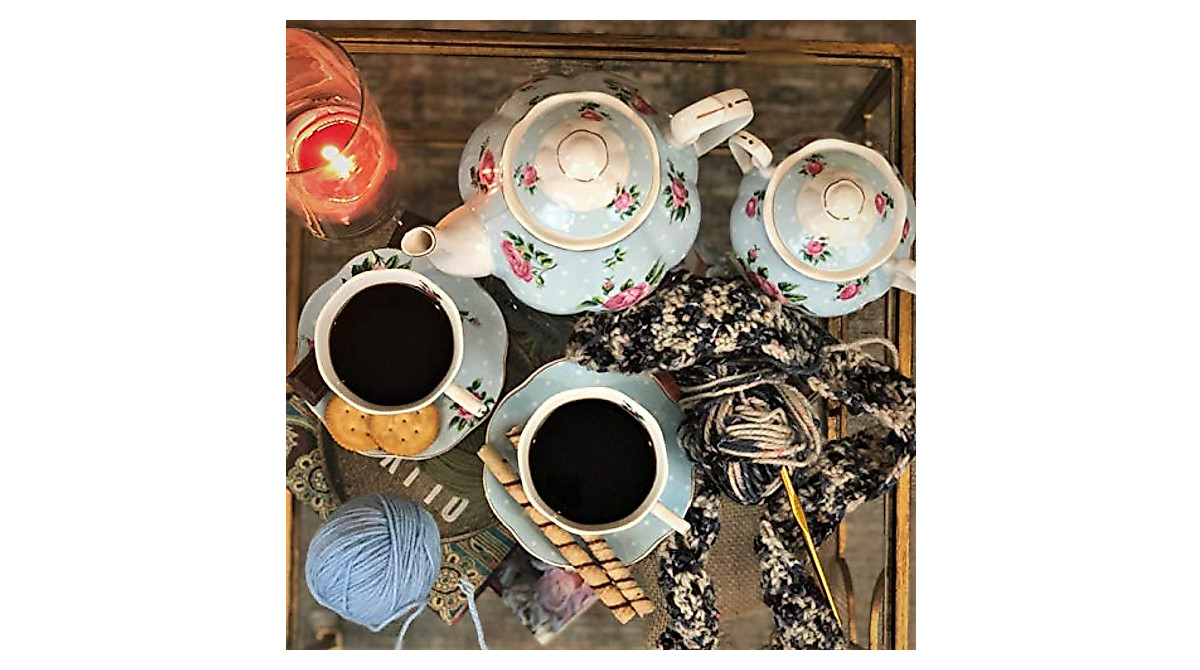 Elegant BTaT Floral Tea Set - Perfect Gift Idea