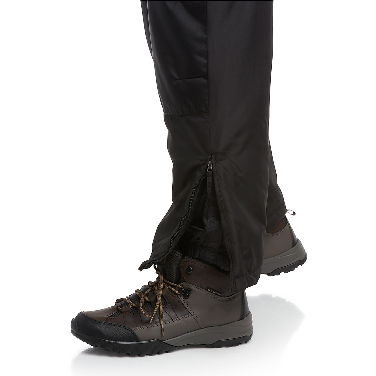 Cherokee Men's Snow Bib - Insulated Waterproof Snow Pants Ski/Snowboard Overalls (M-2XL), Size X-Large, Black