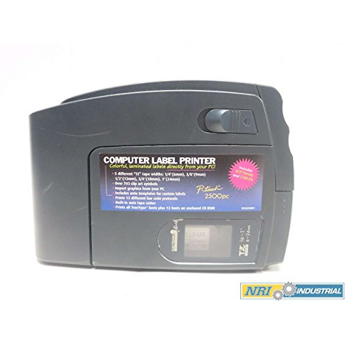 BROTHER PT-2500PC P-TOUCH 9.5V-DC COMPUTER LABEL PRINTER D518265