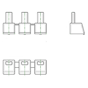 Noark Protective Caps, UL 489 1001279 PC489