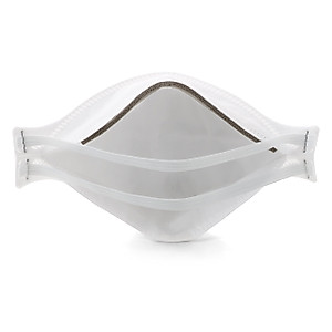 3M Aura Particulate Respirator 9210+, N95, Pack of 20 Disposable Respirators, Convenient Individually Wrapped, Stapled Flat Fold Design, Low Profile Design Reduces Eyewear Fogging