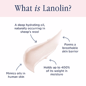 Lanolips 101 Dry Skin Super Cream - Body Cream & Face Moisturizer - Whipped Body Butter for Dry Skin - Triple Lanolin, Sweet Almond Oil, Shea Butter & Vitamin E Infused Body Care (2.02 oz)