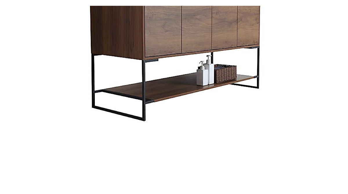 Modern 60 Inch Bathroom Vanity with Sink - Urbania Collection