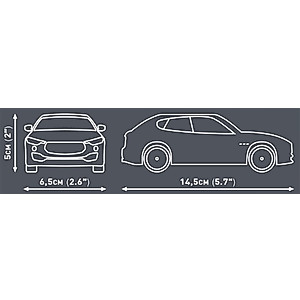 COBI Maserati Collection Maserati Levante GTS Vehicle, Blue