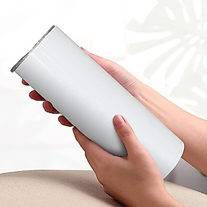 G HEAT-GOO 20oz Sublimation Blank Tumblers Vacuum Insulated Tumblers with Closed Lids and Straws, Double Wall Stainless Steel Travel Mugs, 4 pack