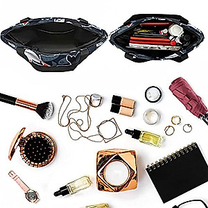 Atlantic Puffin Women's Shopping Tote Bag Large Handbag Shoulder Purse Travel Pouch With Zipper