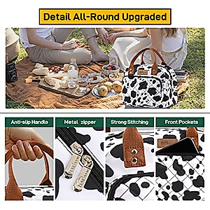 Buringer HOMESPON Lunch Bag for Woman Man Insulated Lunch Box Tote Bag for Work Picnic or Travel