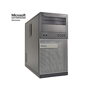 Dell 790 Tower, Core i5-2400 3.1GHz, 8GB RAM, 500GB Hard Drive, DVDRW, Windows 10 Pro 64bit (Renewed)