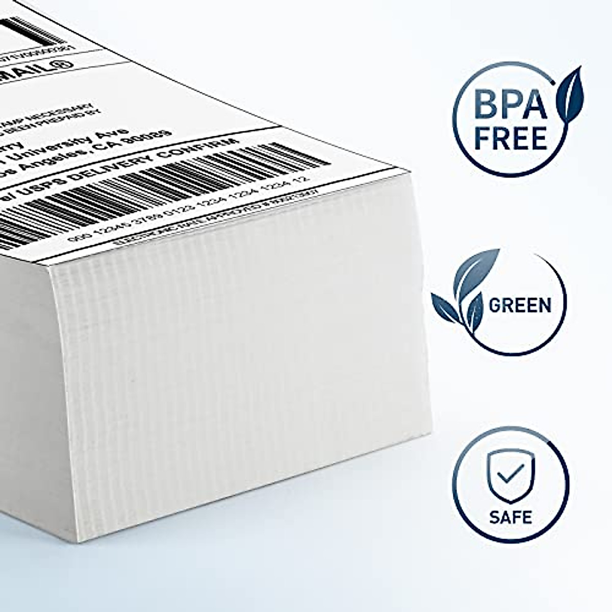 iDPRT Shipping Labels - 4×6 Thermal Direct Shipping Label, Fan-Fold ...