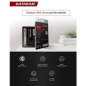 Dataram 2.5" SSD Solid State Drive (5 Pack 480GB)