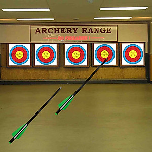 Archery Targets Paper Targets 30Pcs 16x16inch Bow and Arrow Targets for Shooting Archery Accessories Ideal for Match and Daily Practice Use Outdoor Shooting Face, Arrow Shoot Practicer
