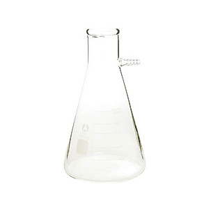 American Educational Clear Borosilicate Glass 1000mL Bomex Filtering Flask
