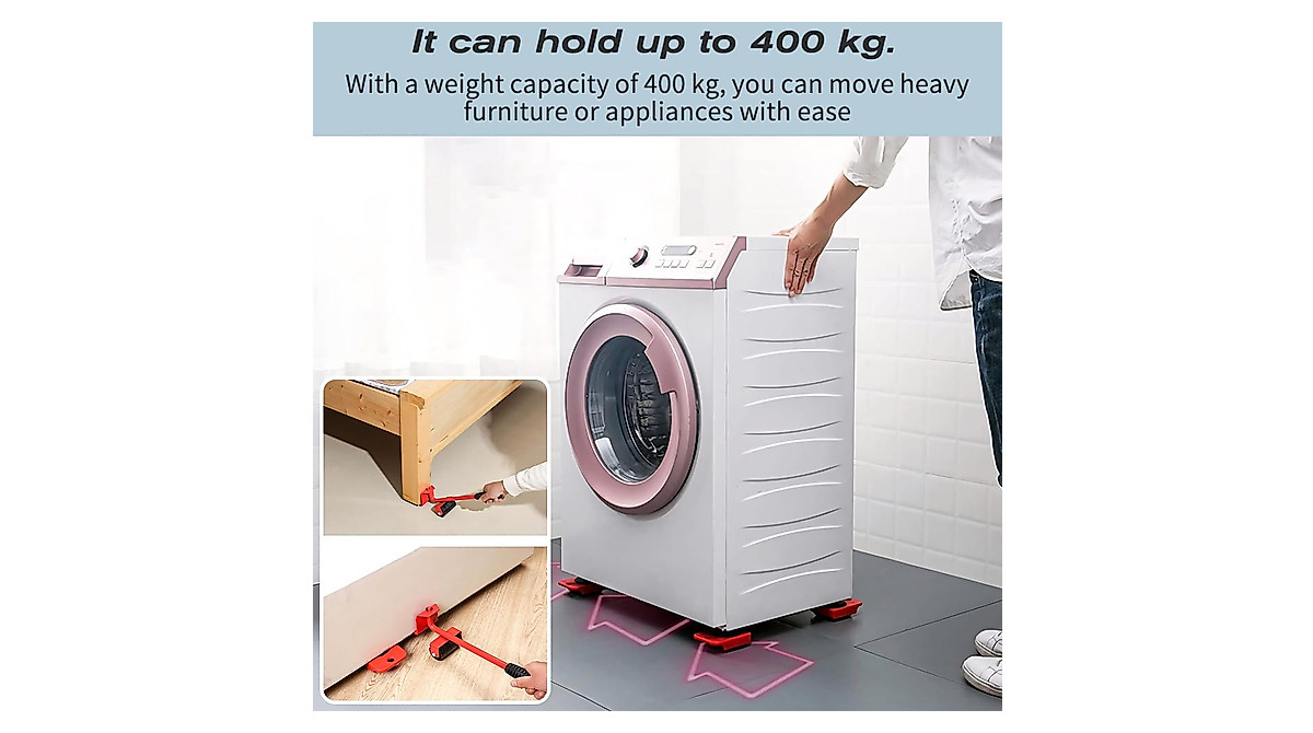 DUEBEL Furniture Sliders - Easy Heavy Item Moving up to 150KG