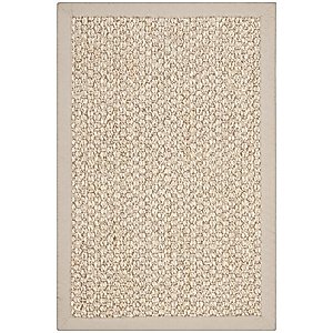 SAFAVIEH Natural Fiber Collection 2' x 3' Marble NF525C Premium Sisal Accent Rug