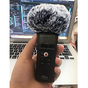 SUNMON H1N Microphone Windscreen Muff Suitable for Zoom H1n Handy Portable Digital Recorder to Reduce Noise
