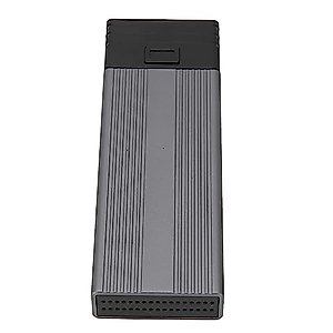 USB C SSD Enclosure USB C Hard Drive Enclosure 10Gbps M.2 NVME SSD Enclosure for Tablets Computers Game Consoles PS5(Silver)