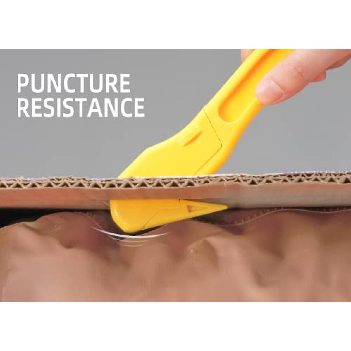 2 pack of Dual Blade Universal Package Opener,Safety Box Cutter Knife-Including Extra 10 Pieces Fast Change Blade, Cutting Blade, Box, Tape, Strap, Carton, Package, Envelope and Letter Opener