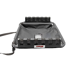 Extreme Max 3006.8641 Fishing Rod Basket with 6-Rod Holder for Inflatable Boats, Pontoons and Tubes