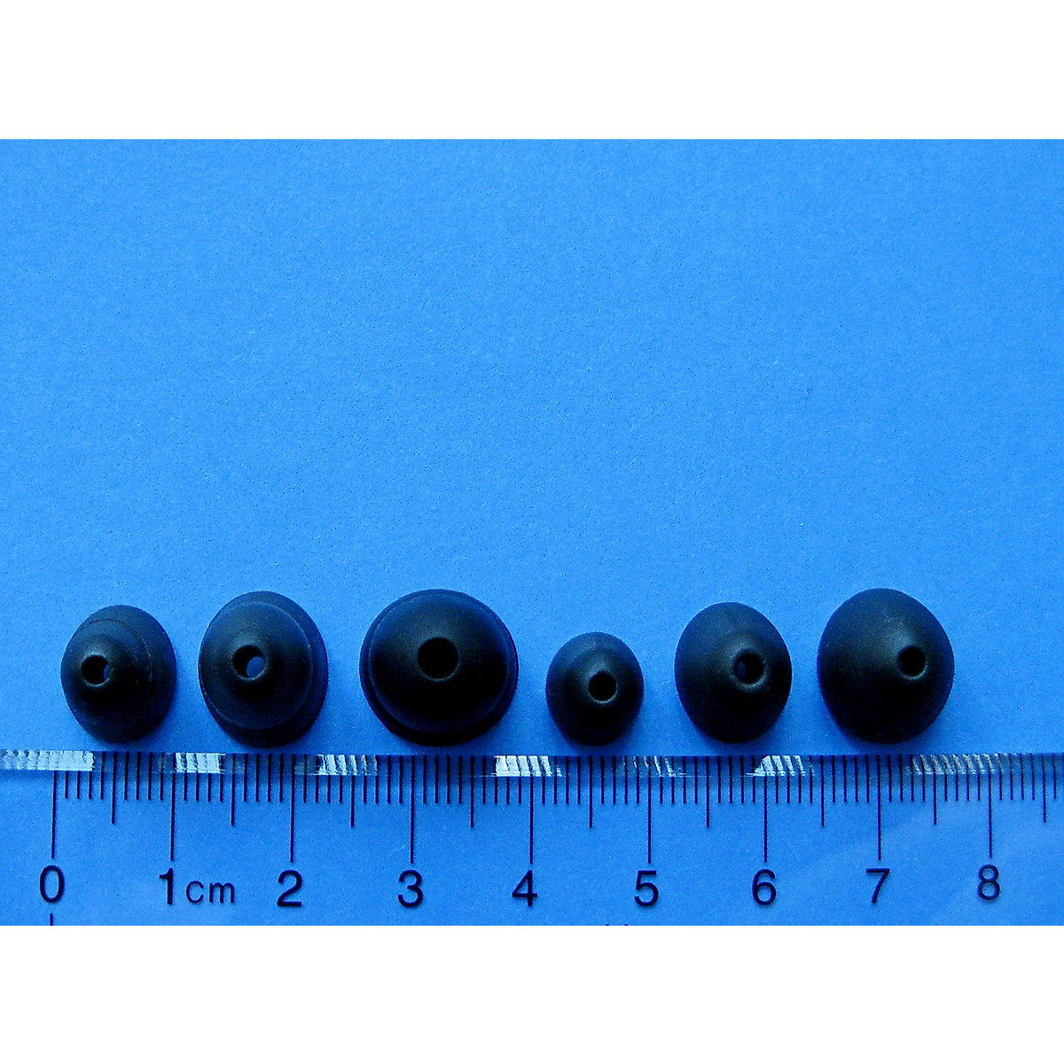 Comfortable (B) Oval Fit Kit Compatible with Shure in Ear Earphones - Replacement Eartips Eargels Earbuds Adapters