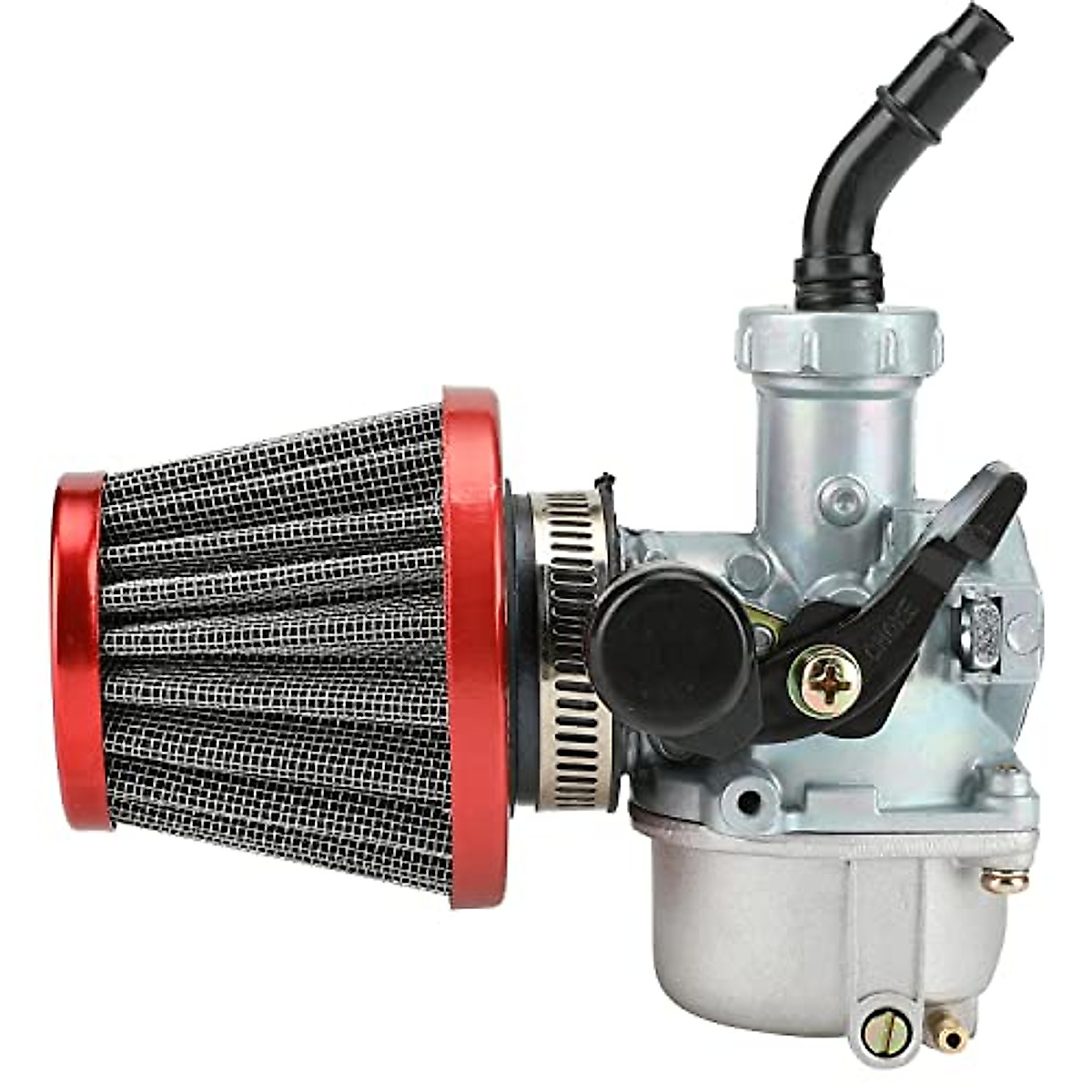 YOXUFA PZ19 Carburetor 19mm Carb Air Filter Kit for 50cc 70cc 90cc 110cc 125cc 4 Stroke TaoTao Baja Coolster Apollo SSR Xmotos X-Pro Thumpstar Chinese Pit Dirt Bike ATV 4 Wheeler Quad Go Kart Parts