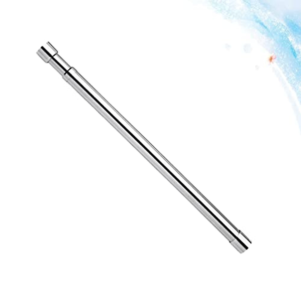 Healeved Clothes Hanger Clothes Reach Poles Stainless Steel Retractable Pole Garment Clothes Stick Drying Fork Clothesline Prop for Indoor Outdoor 69cm-120cm Armoire Wardrobe Closet