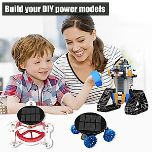 5Pcs Mini Solar Panels for Solar Power, 4V 130mA Mini Solar Panel Kit DIY Electric Toy Photovoltaic Cells Solar Epoxy Cell Charger Diameter 2.87"(73mm)