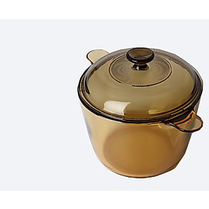 Visions 3.5l Pot Kitchen Cookware Saucepan Heat-resistant Glass Cookpot Cooking Pot Pasta Pots