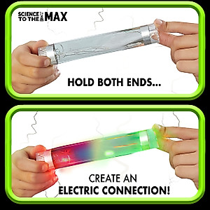 Hands On Lightning Rod - Educational Science Toys for Boys and Girls - Learn Science of Electricity and Circuits - Human Electricity Conductor