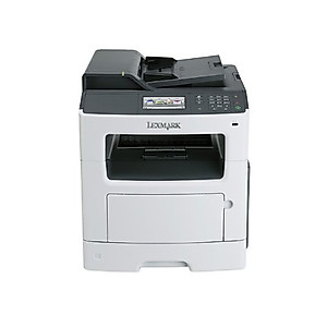 Lexmark MX410de Monochrome All-In One Laser Printer, Scan, Copy, Network Ready, Duplex Printing and Professional Features