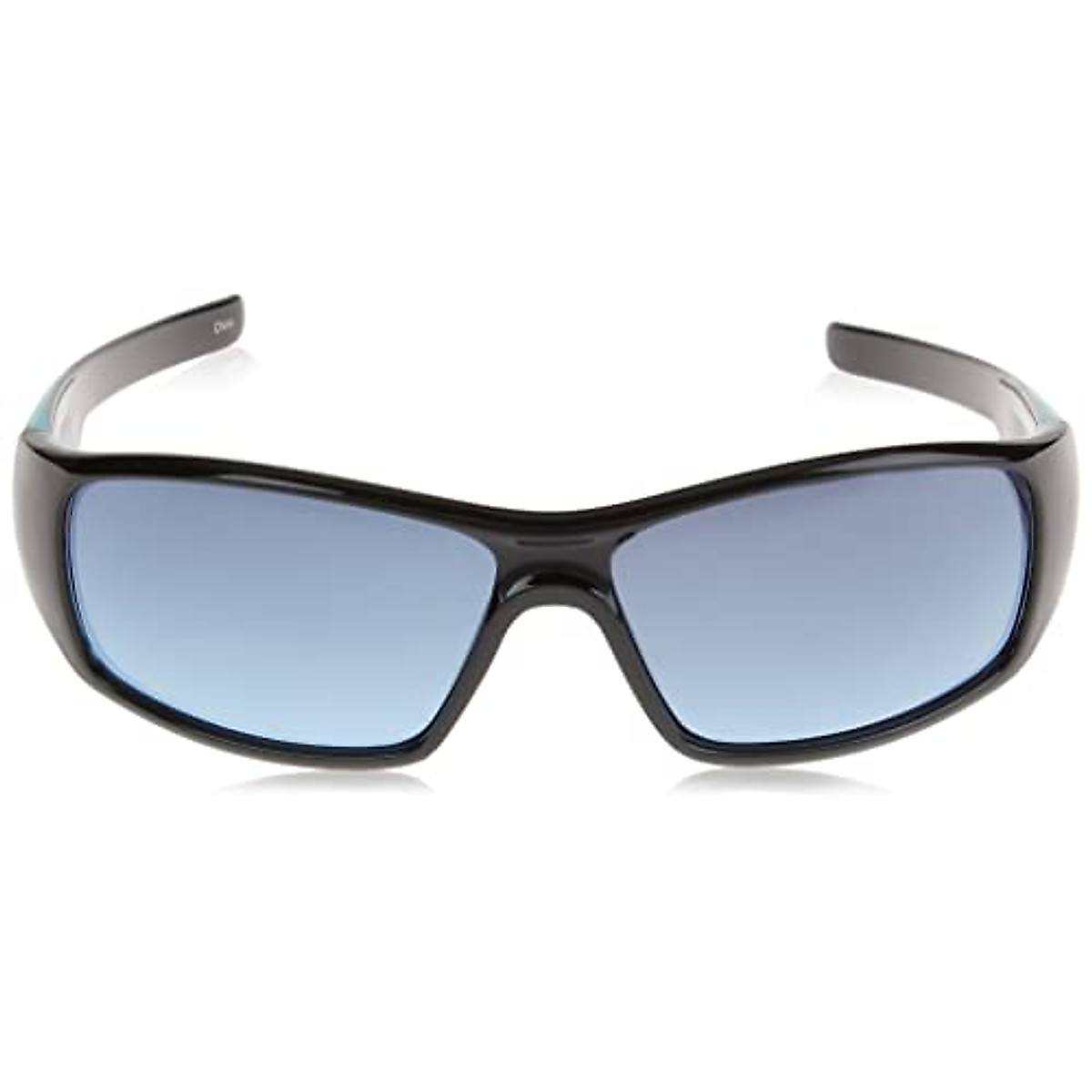 U.S. Polo Assn. mens Pa1009 UV Protective Frosted Arm Rectangular Sunglasses for Men Classic Gifts Men 80 mm, Black & Blue, mm US